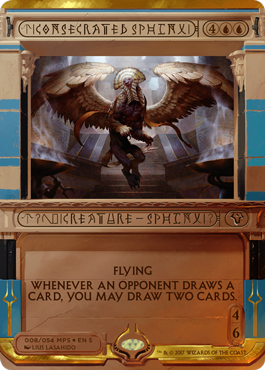 Consecrated Sphinx (Invocations) MtG Art from Amonkhet Set by Lius Lasahido - Art of Magic: the ...