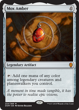 Mox Amber MtG Art from Dominaria Set by Steven Belledin - Art of Magic: the Gathering
