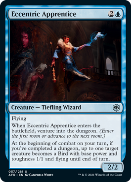 Eccentric Apprentice MtG Art from Adventures in the Forgotten Realms Set by Campbell White - Art ...