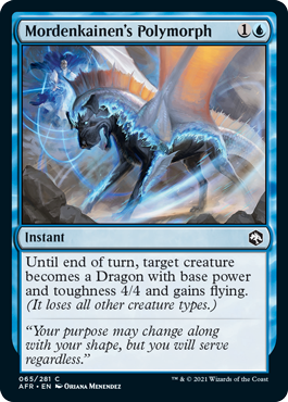 Mordenkainen's Polymorph MtG Art from Adventures in the Forgotten Realms Set by Oriana Menendez ...