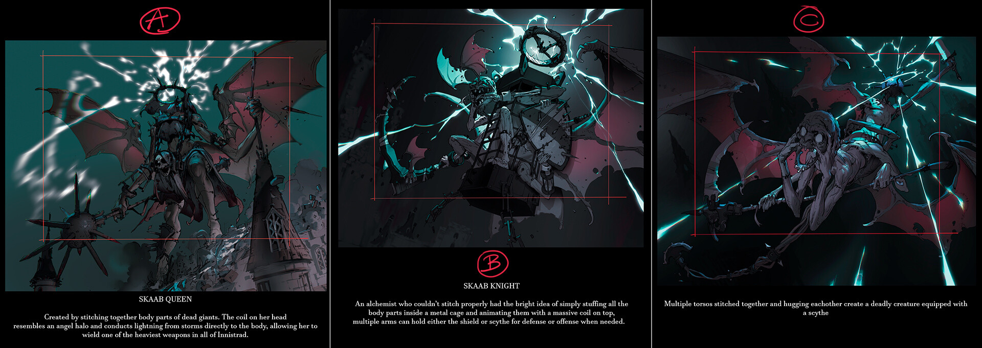 Overcharged Amalgam MtG Art from Innistrad: Crimson Vow Set by Mike Jordana - Art of Magic: the ...