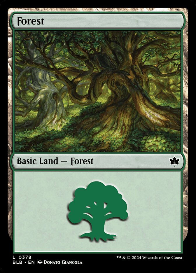 Forest MtG Art from Bloomburrow Set by Donato Giancola - Art of Magic: the Gathering