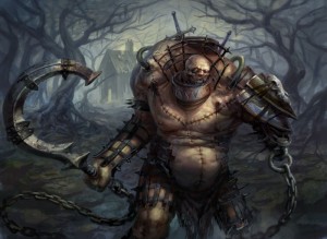 Grimgrin, Corpse-Born MtG Art from Innistrad Set by Peter Mohrbacher ...