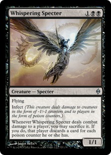 Whispering Specter MtG Art from New Phyrexia Set by Jason Felix - Art ...