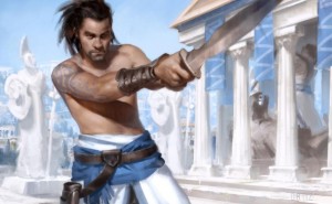 Daxos of Meletis MtG Art from Theros Set by Karla Ortiz - Art of Magic ...