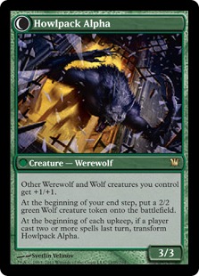 Howlpack Alpha MtG Art from Innistrad Set by Svetlin Velinov - Art of ...