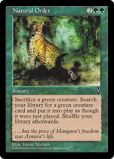 Natural Order MtG Art from Visions Set by Terese Nielsen - Art of Magic ...