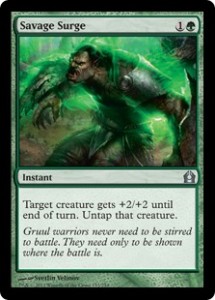 Savage Surge MtG Art from Return to Ravnica Set by Svetlin Velinov ...