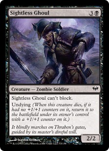 Sightless Ghoul MtG Art from Dark Ascension Set by Svetlin Velinov ...