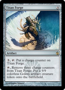 Titan Forge MtG Art from Mirrodin Besieged Set by Svetlin Velinov - Art ...