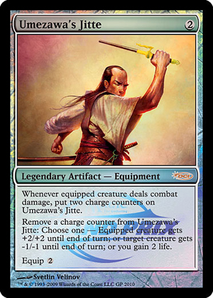 Umezawa's Jitte (Promo) MtG Art from Promos Set by Svetlin Velinov ...