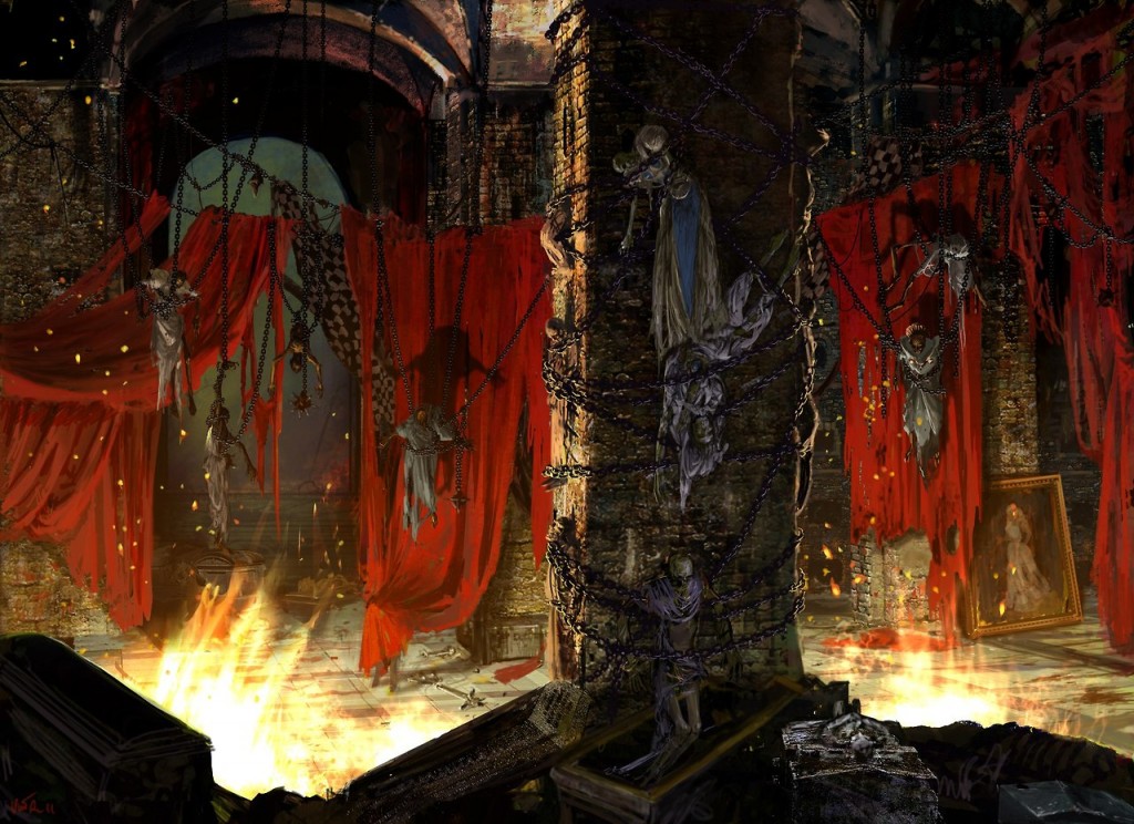 Blood Crypt MtG Art from Return to Ravnica Set by Vincent Proce - Art ...