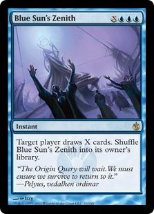 Blue Sun's Zenith MtG Art from Mirrodin Besieged Set by Izzy - Art of ...