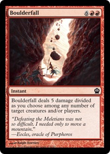 Boulderfall MtG Art from Theros Set by Ralph Horsley - Art of Magic ...