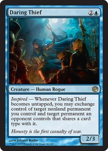 Daring Thief MtG Art from Journey into Nyx Set by Johann Bodin - Art of ...
