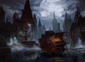 Ghost Quarter MtG Art from Innistrad Set by Peter Mohrbacher - Art of ...