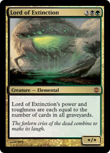 Lord of Extinction MtG Art from Alara Reborn Set by Izzy - Art of Magic ...