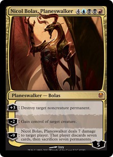 Nicol Bolas, Planeswalker (Duel Decks) MtG Art from Duel Decks: Ajani vs. Nicol Bolas Set by ...