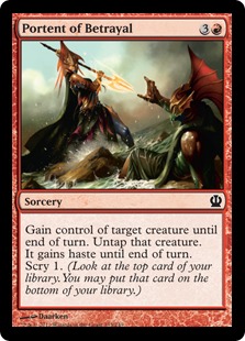 Portent of Betrayal MtG Art from Theros Set by Daarken - Art of Magic ...