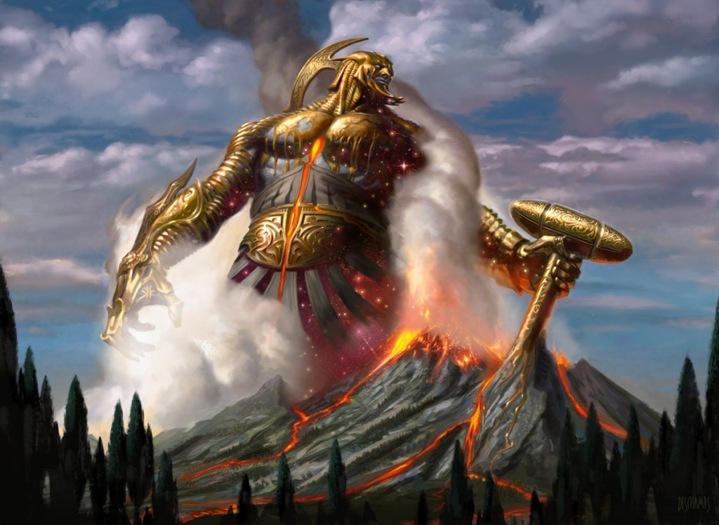 MtG Art: Gods of Magic: the Gathering Theros Set