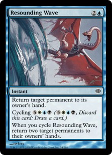 Resounding Wave MtG Art from Shards of Alara Set by Izzy - Art of Magic ...