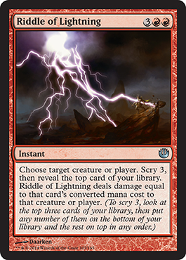 Riddle of Lightning MtG Art from Journey into Nyx Set by Daarken - Art ...