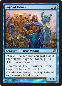 Sage of Hours MtG Art from Journey into Nyx Set by Matt Stewart - Art ...