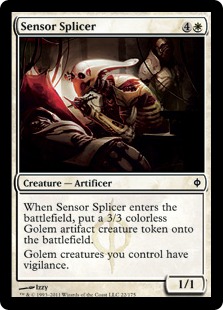 Sensor Splicer MtG Art from New Phyrexia Set by Izzy - Art of Magic ...