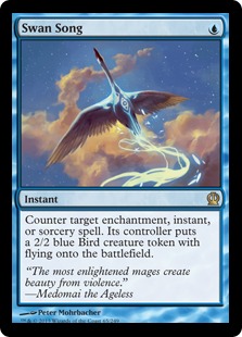 Swan Song MtG Art from Theros Set by Peter Mohrbacher - Art of Magic ...