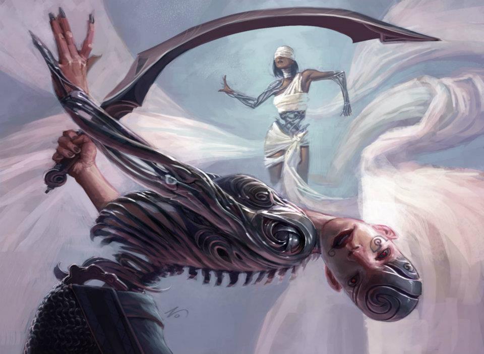 Telemin Performance MtG Art from Conflux Set by Izzy - Art of Magic ...