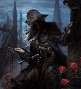 Vampire Token MtG Art from Set by Peter Mohrbacher - Art of Magic: the ...