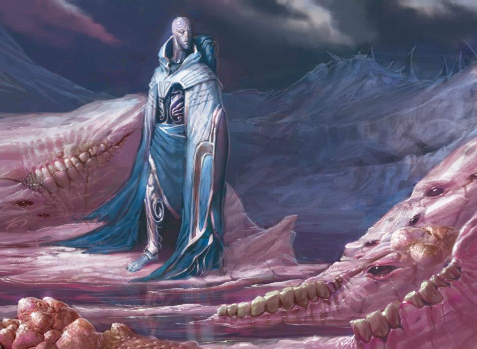 Vedalken Outlander MtG Art from Conflux Set by Izzy - Art of Magic: the ...