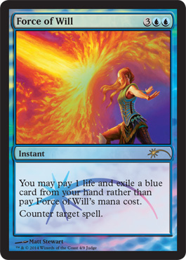 Force of Will (Judge Promo) MtG Art from Promos Set by Matt Stewart ...