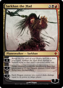 Sarkhan the Mad MtG Art from Rise of the Eldrazi Set by Chippy - Art of ...