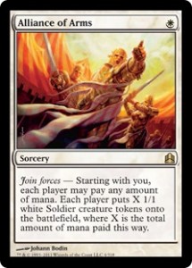 Alliance of Arms MtG Art from Commander Set by Johann Bodin - Art of ...