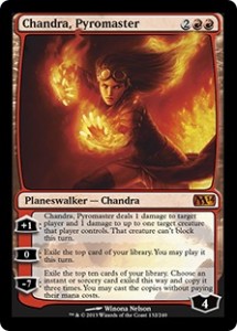 Chandra, Pyromaster MtG Art from Magic 2014 Set by Winona Nelson - Art ...