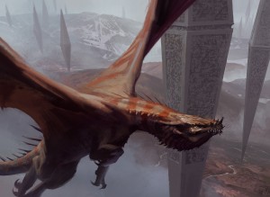 Hellkite Charger MtG Art from Zendikar Set by Jaime Jones - Art of ...