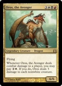 Oros, the Avenger MtG Art from Commander, Planar Chaos Set by Daren ...