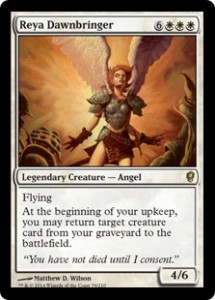 Reya Dawnbringer MtG Art from Conspiracy Set by Matthew D. Wilson - Art ...