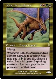 Rith, the Awakener MtG Art from Invasion Set by Todd Lockwood - Art of ...