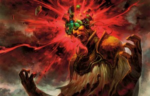 Shrapnel Blast MtG Art from Magic 2015 Set by Hideaki Takamura - Art of Magic: the Gathering