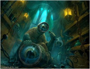 Stitcher's Apprentice MtG Art from Innistrad Set by Johann Bodin - Art ...