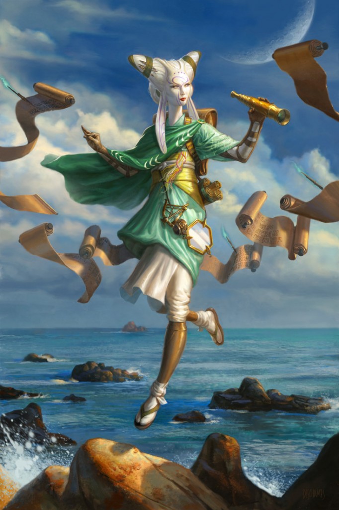 Tamiyo, the Moon Sage MtG Art from Avacyn Restored Set by Eric ...