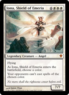 Iona, Shield of Emeria MtG Art from Zendikar Set by Jason Chan - Art of ...