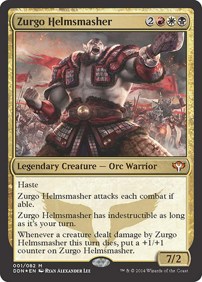 MtG Art: Zurgo, Helmsmasher from Khans of Tarkir Set by Ryan Alexander ...