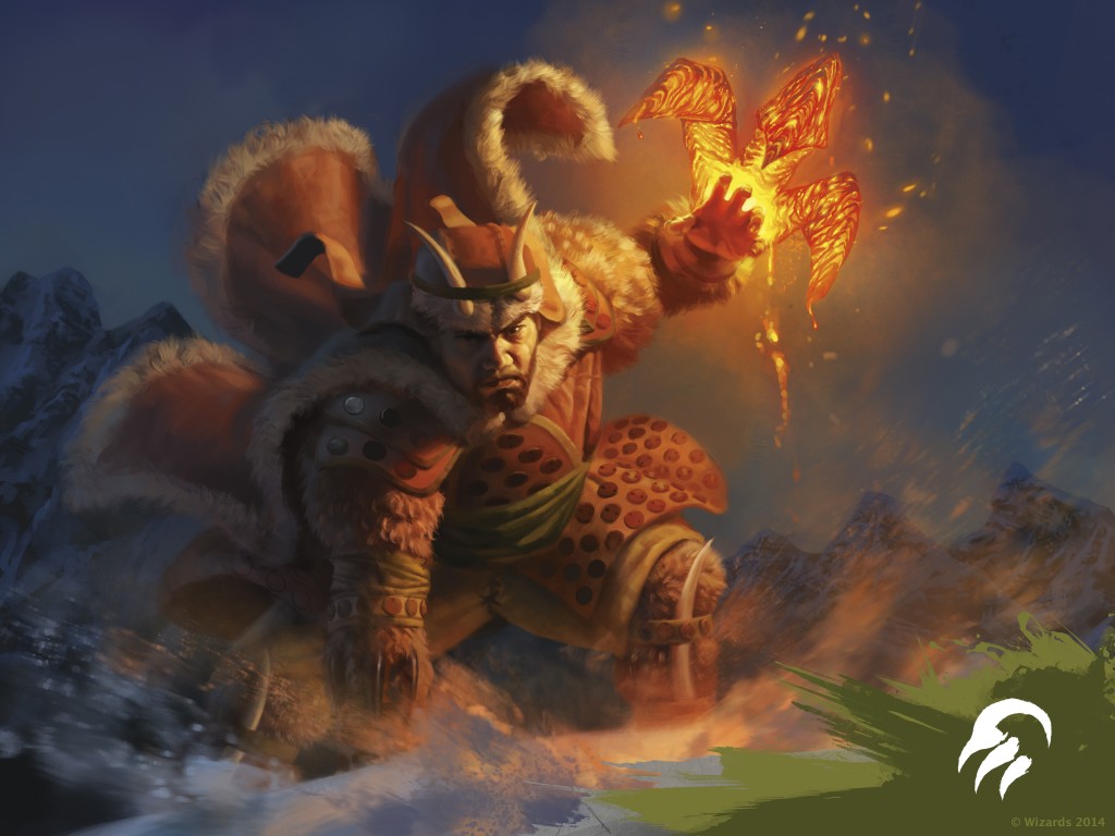 Temur Clan Art 01 MtG Art from Khans of Tarkir Set by - Art of Magic ...