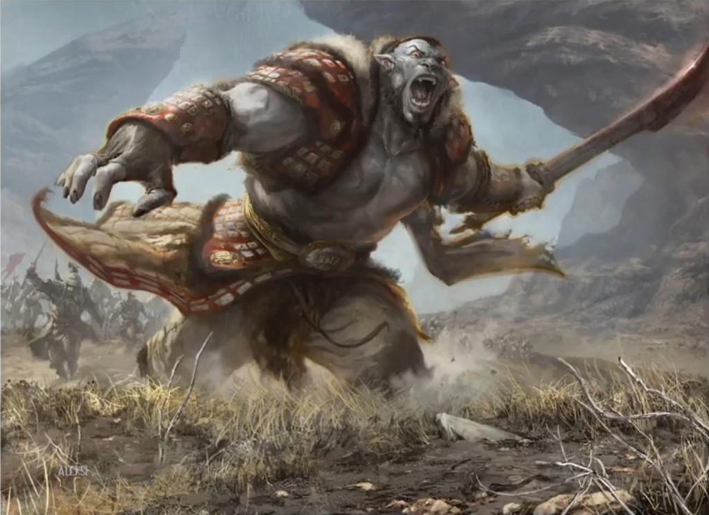 Zurgo Helmsmasher MtG Art from Khans of Tarkir Set by - Art of Magic ...