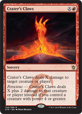 Crater's Claws MtG Art from Khans of Tarkir Set by Noah Bradley - Art ...