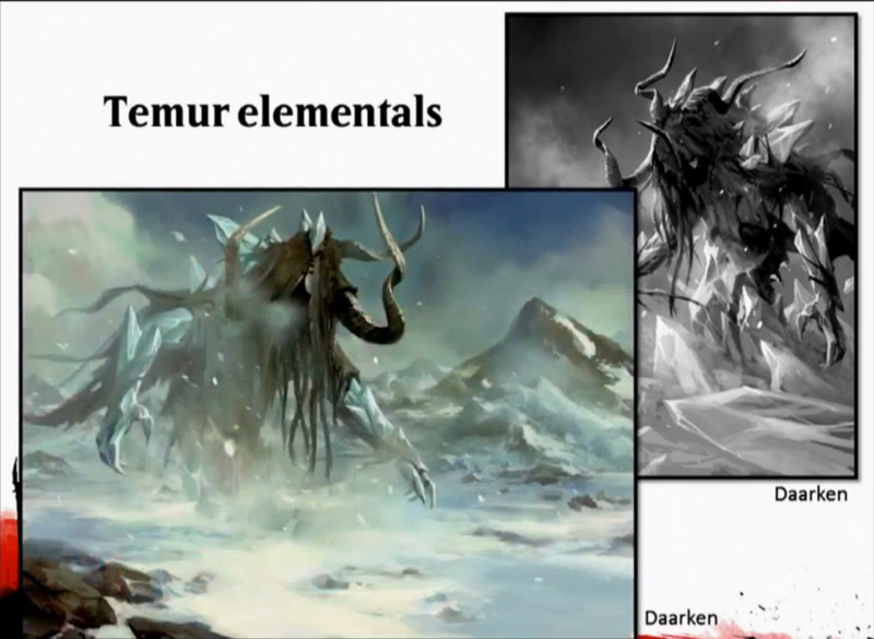 71 Khans of Tarkir Art Images from PAX - Art of Magic: the Gathering