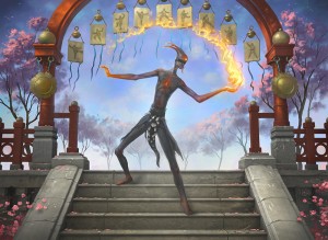 Master the Way MtG Art from Khans of Tarkir Set by Howard Lyon - Art of ...